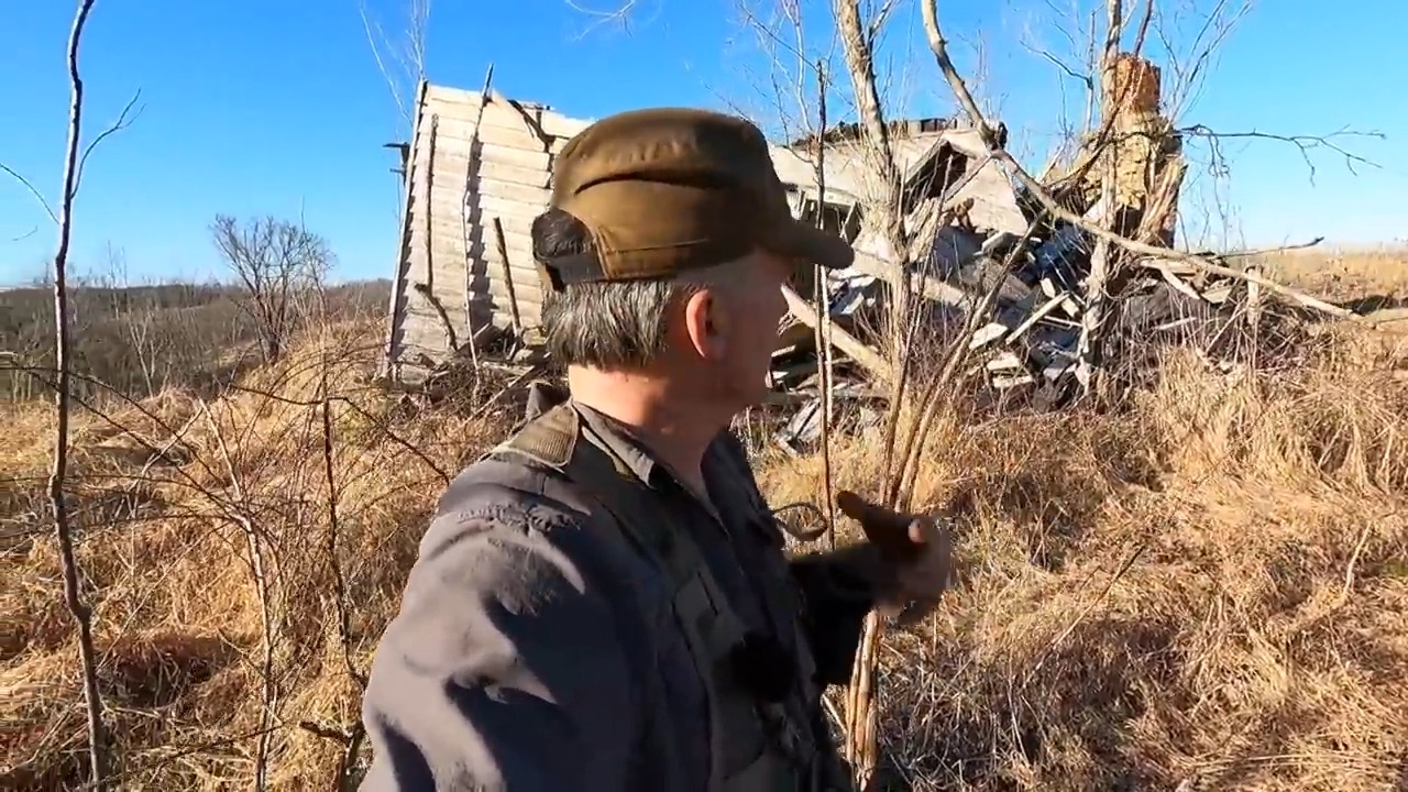 He explored old plantation buildings - then heard what sounded like ...