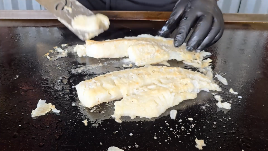 Lemon butter Alaskan cod that feels light and flavorful