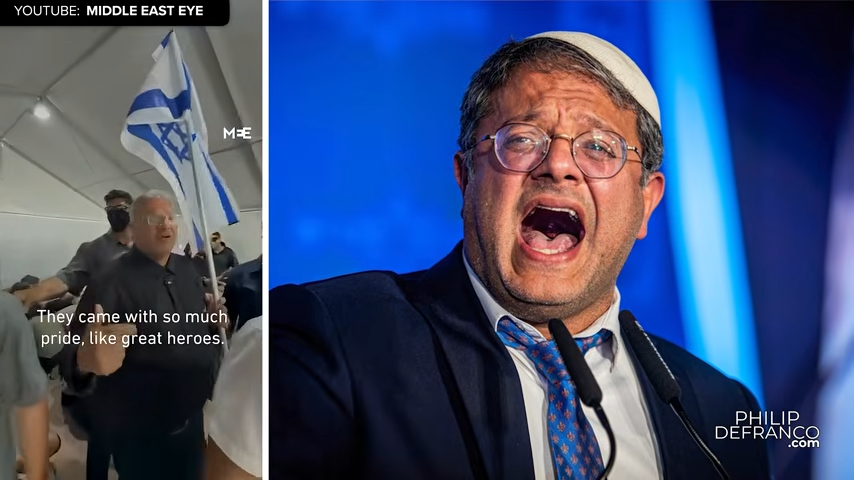 Israel's national security minister just tortured 400 activists on camera