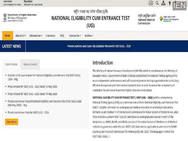 NTA launches refund portal for NEET UG 2026 candidates amid exam ...