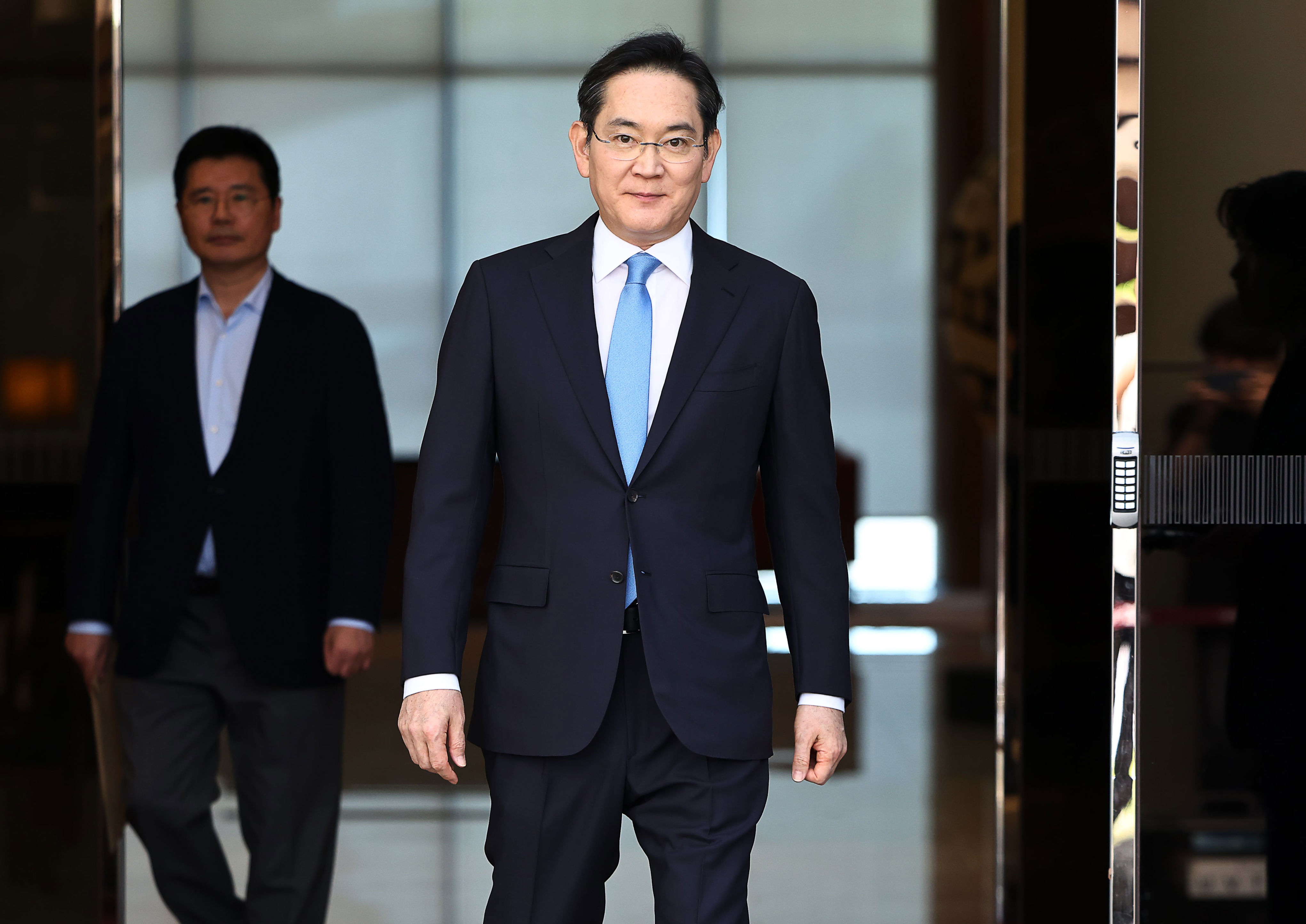 Samsung chairman Lee discusses foundry cooperation with MediaTek