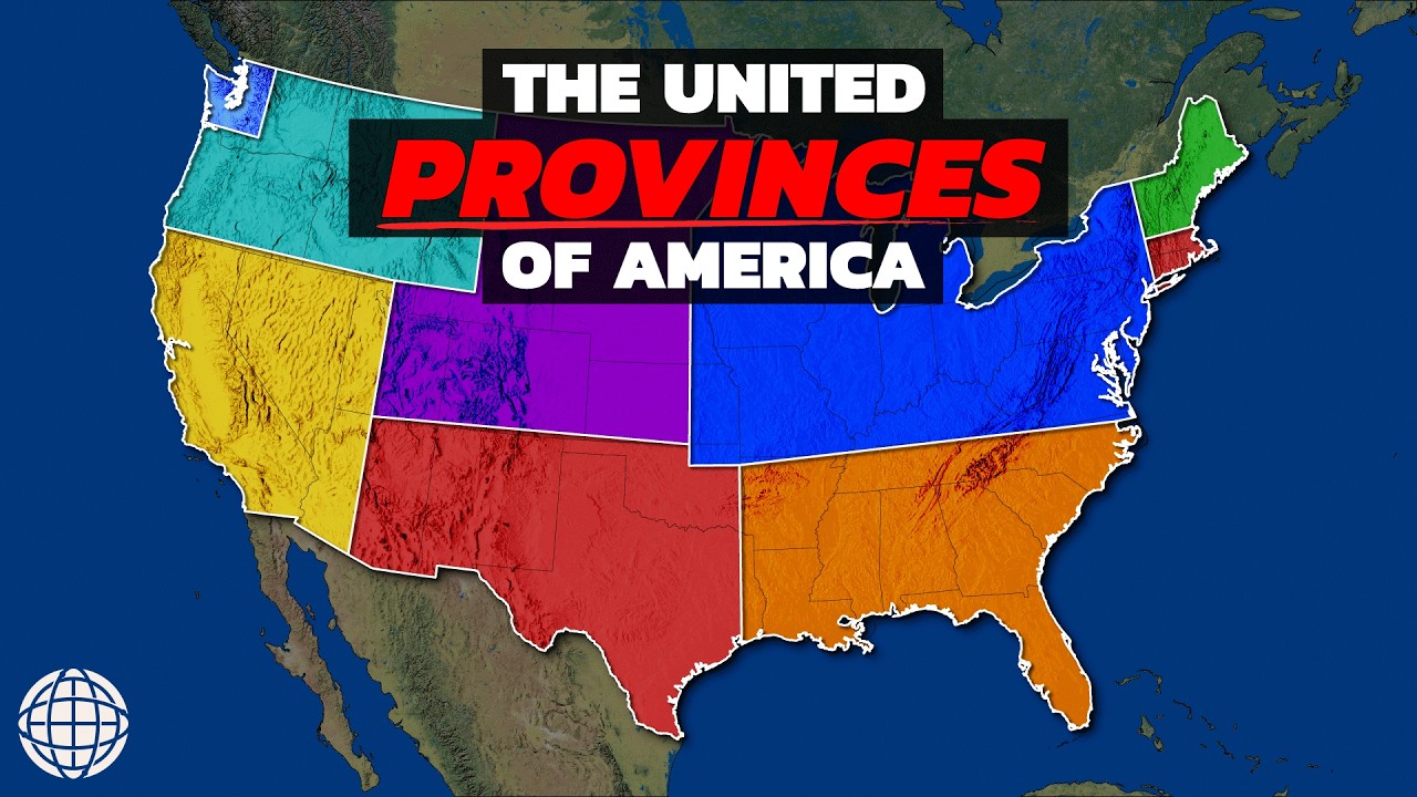 Why the US has 50 states instead of big provinces like Canada ...