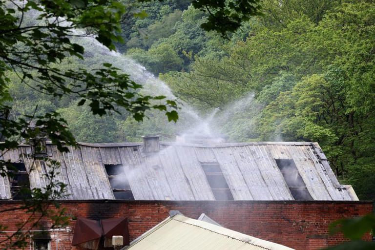 Heywood mill fire latest as crews spend 15 hours at scene of huge blaze