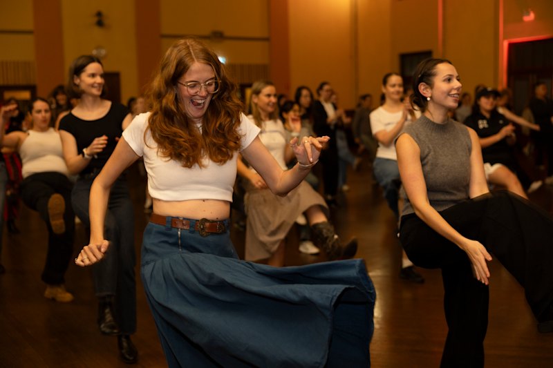 Young people are discovering the 'life-changing' magic of line dancing