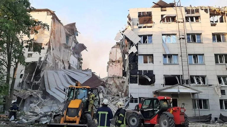Putin accuses Ukraine of deadly attack on student dorm, orders military ...