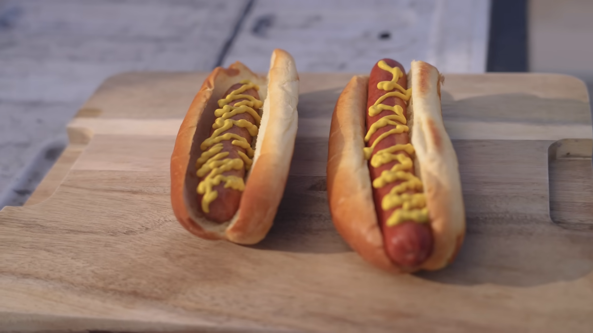 He tried to beat the Costco hot dog and paid the price