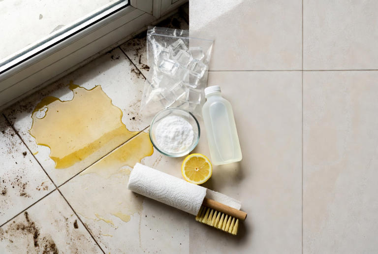Rimedio veloce per eliminare le macchie delle candele alla citronella ...