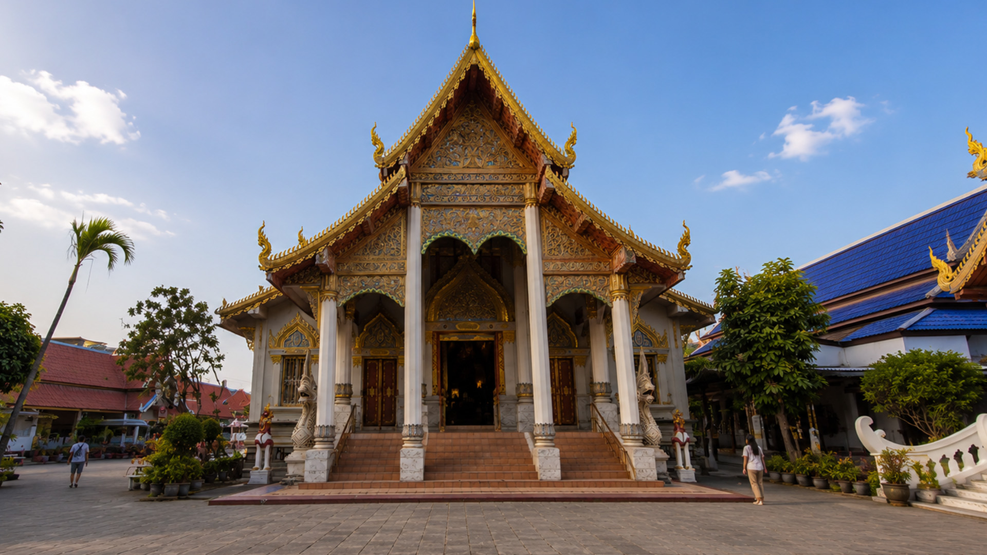 Staying at a beautiful hotel in Chiang Mai