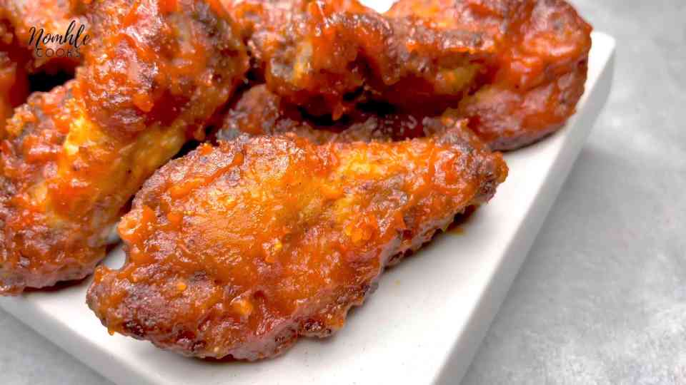 Homemade buffalo hot wings recipe