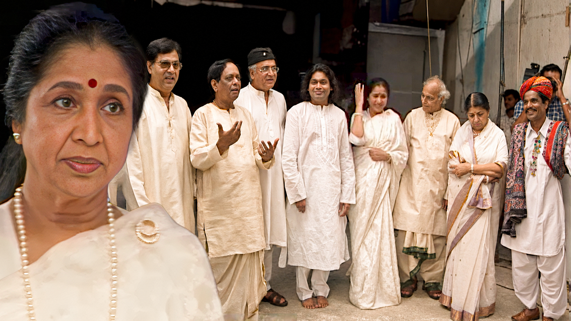 Desh ko salaam musical album BTS & bytes: Lata Mangeshkar, Asha Bhosle ...
