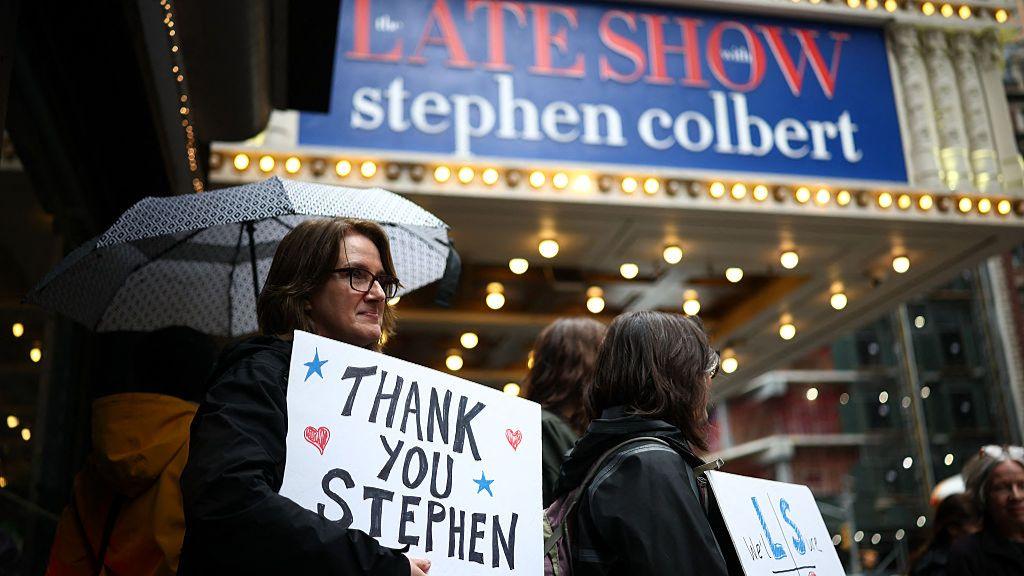 Stephen Colbert joined by Sir Paul McCartney for The Late Show finale