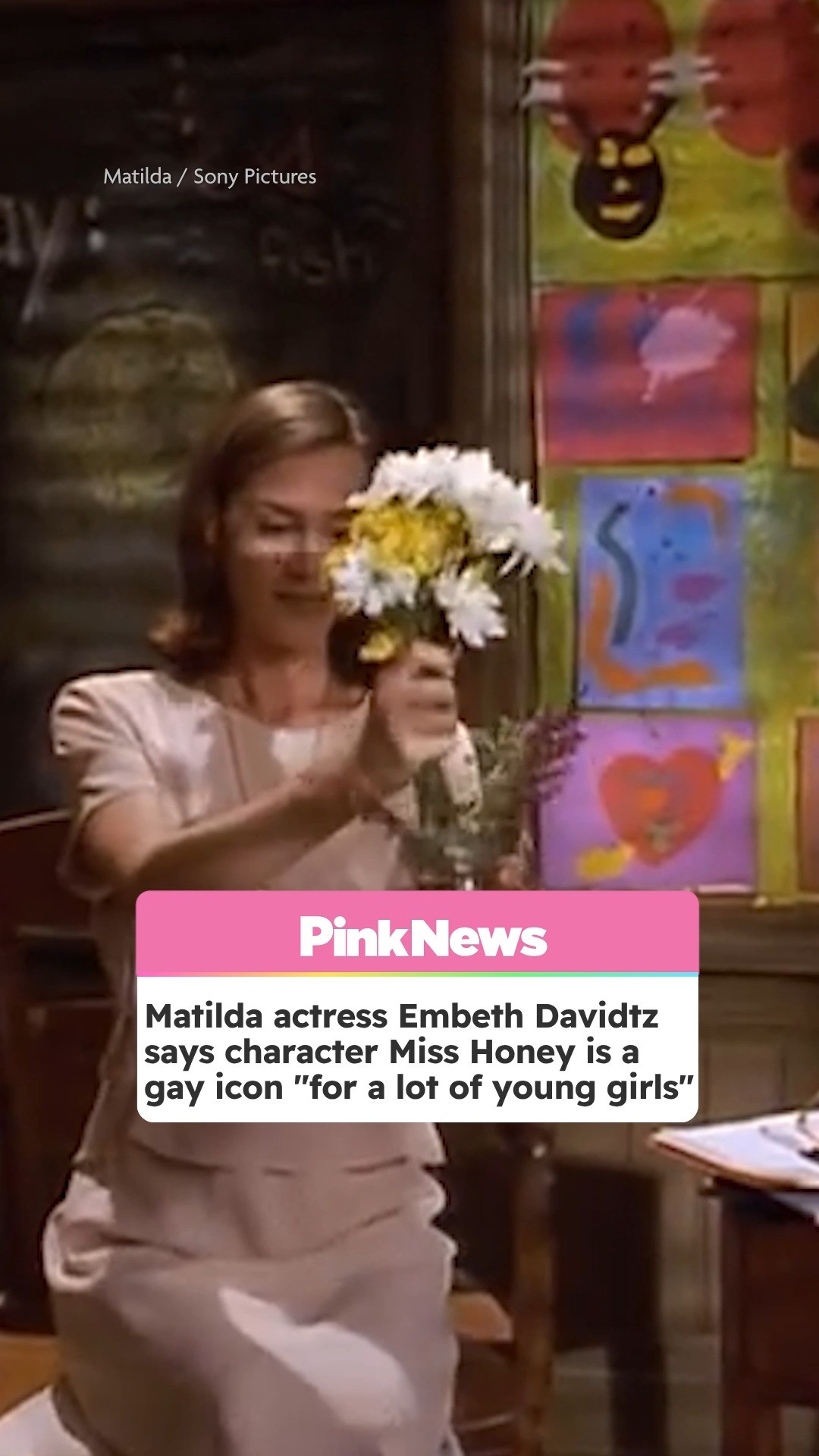 Miss Honey is a gay icon! Matilda star Embeth Davidtz on why the ...