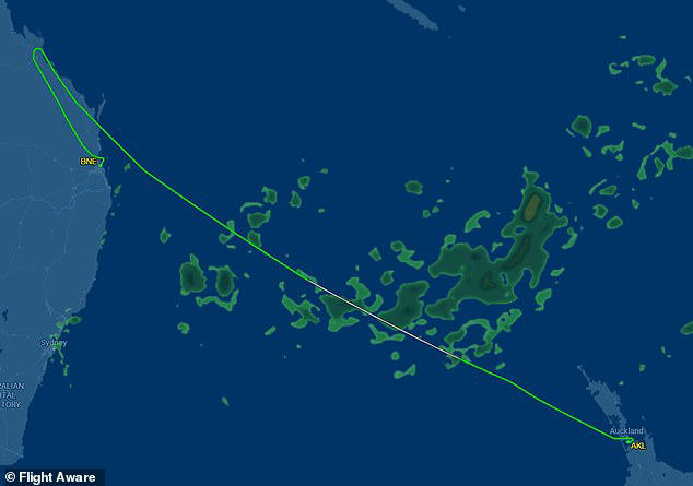 Packed plane forced to make a sharp U-turn after passenger suffered mid ...