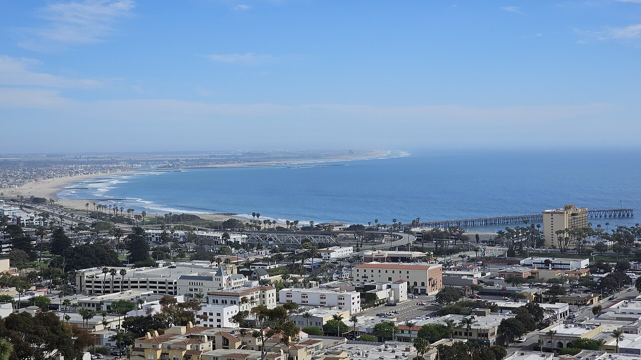 Ventura, California has the oldest pier on the coast and an island fox ...
