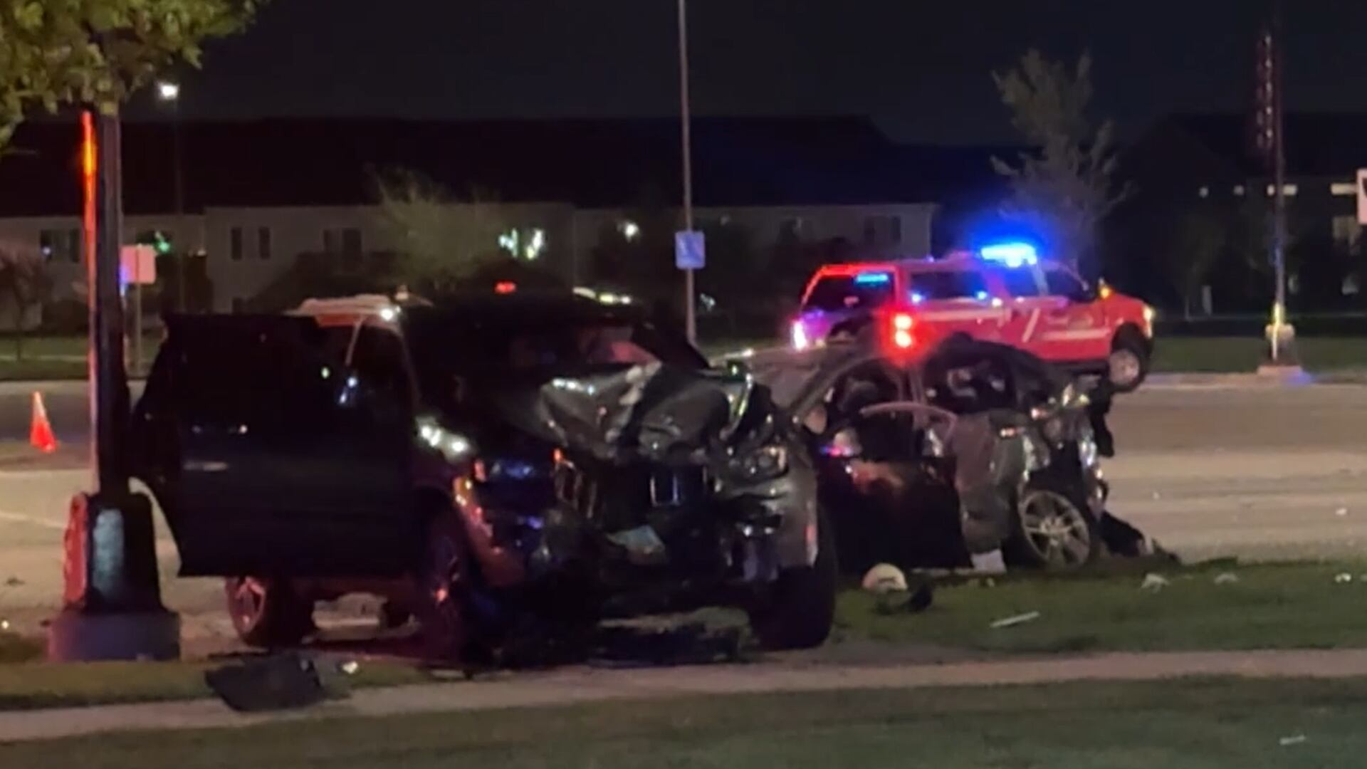 4 injured, 2 facing charges in 3-vehicle crash at South Fargo intersection