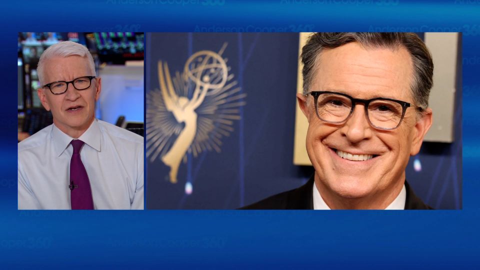 ‘It’s a sad night’: Anderson Cooper reacts to finale of Stephen Colbert ...