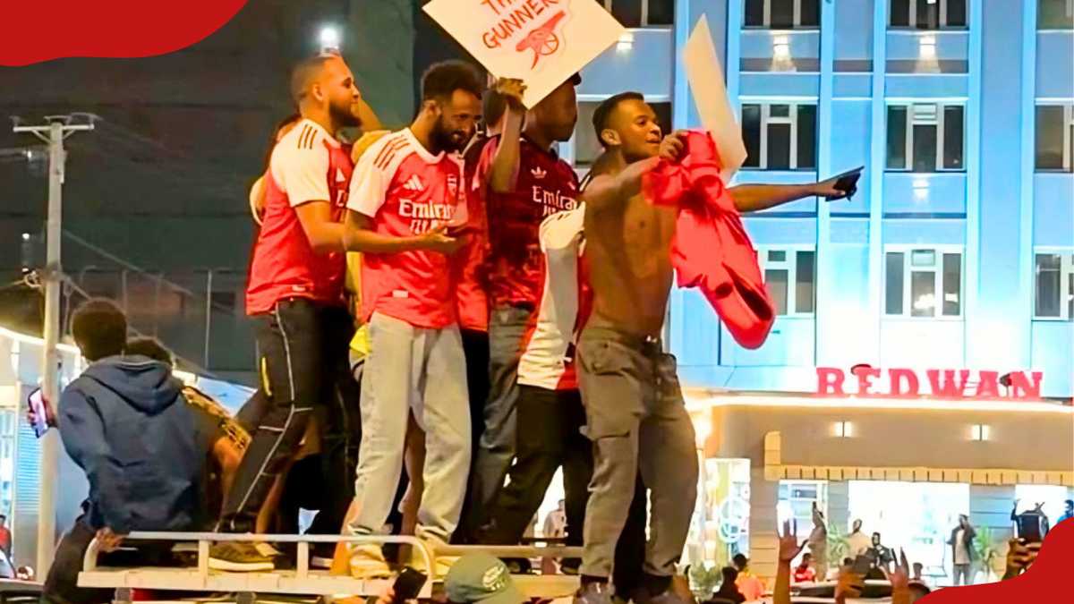 Eldoret: 8 Arsenal fans arrested, charged over rowdy EPL victory ...