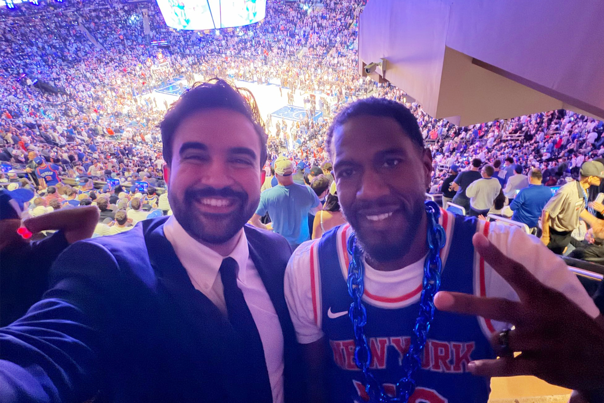 Mamdani quietly attends Knicks game — sitting in section where tickets ...