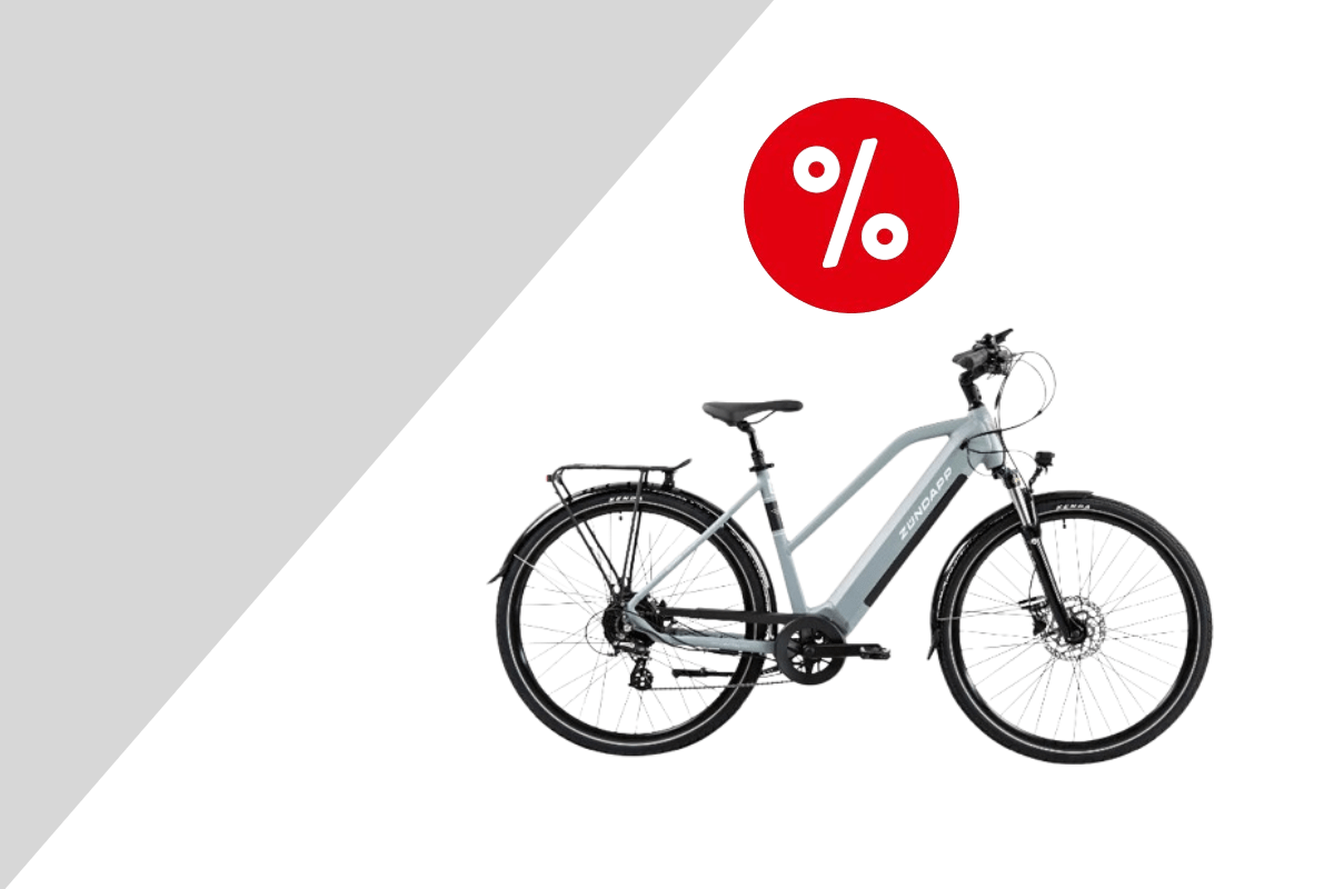 Trekking-E-Bike zum halben Preis: Zündapp Markenrad fällt auf unter 1. ...