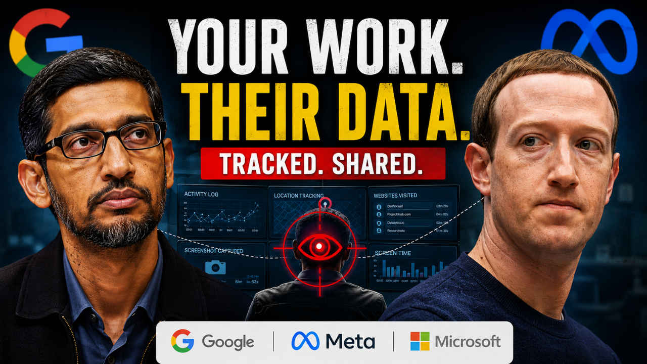 Google and Meta allegedly getting workplace monitoring data from ...