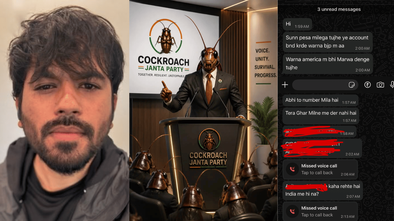 ‘We’ll get you killed even in US’: Cockroach Janta Party founder ...