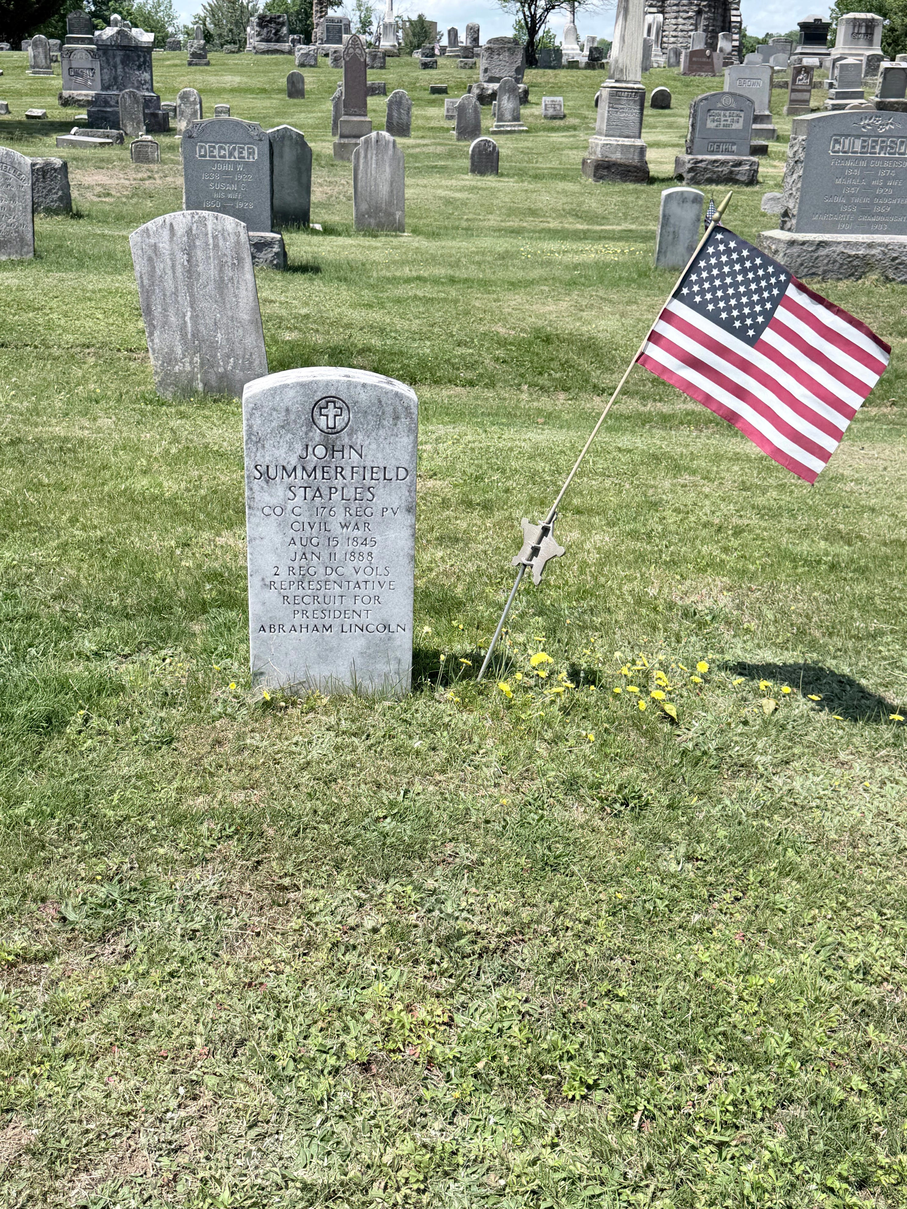 A Stroudsburg native served as Lincoln's substitute in the Civil War