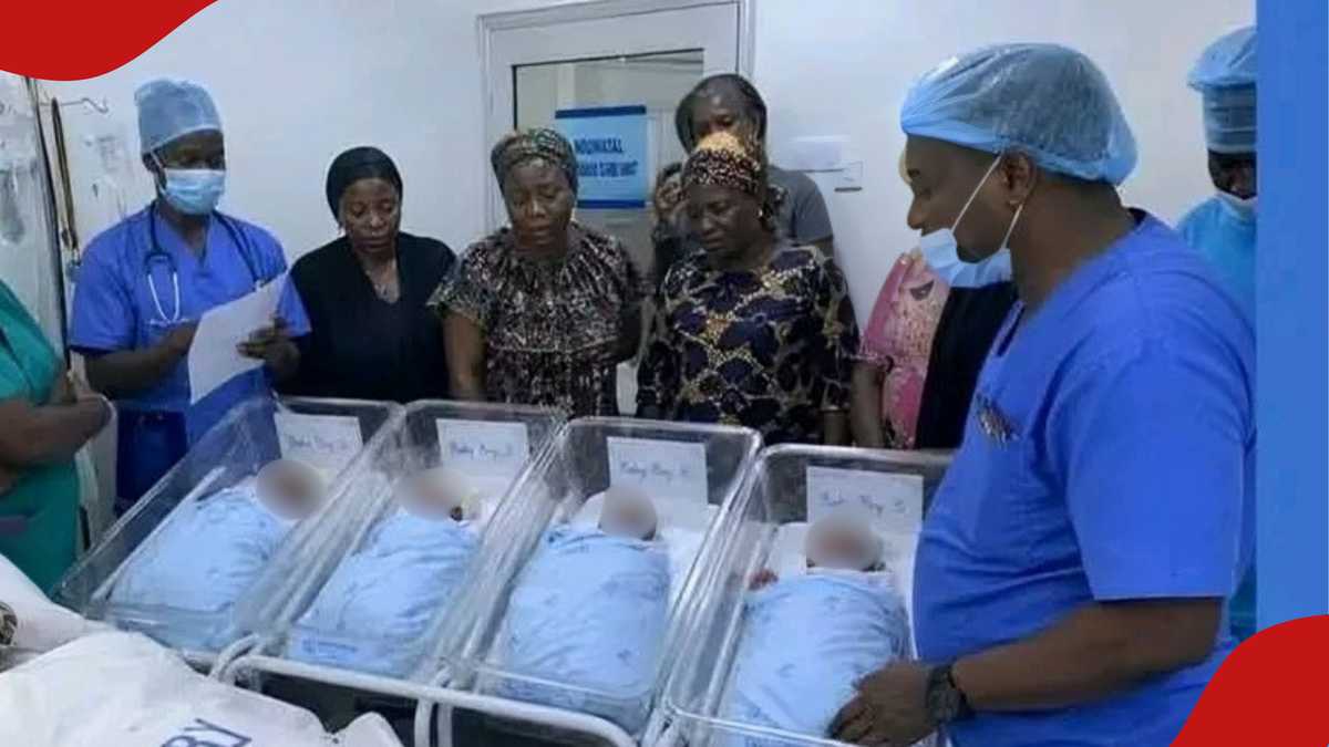 Heartbreak as woman dies hours after giving birth to 5 boys after 14 ...