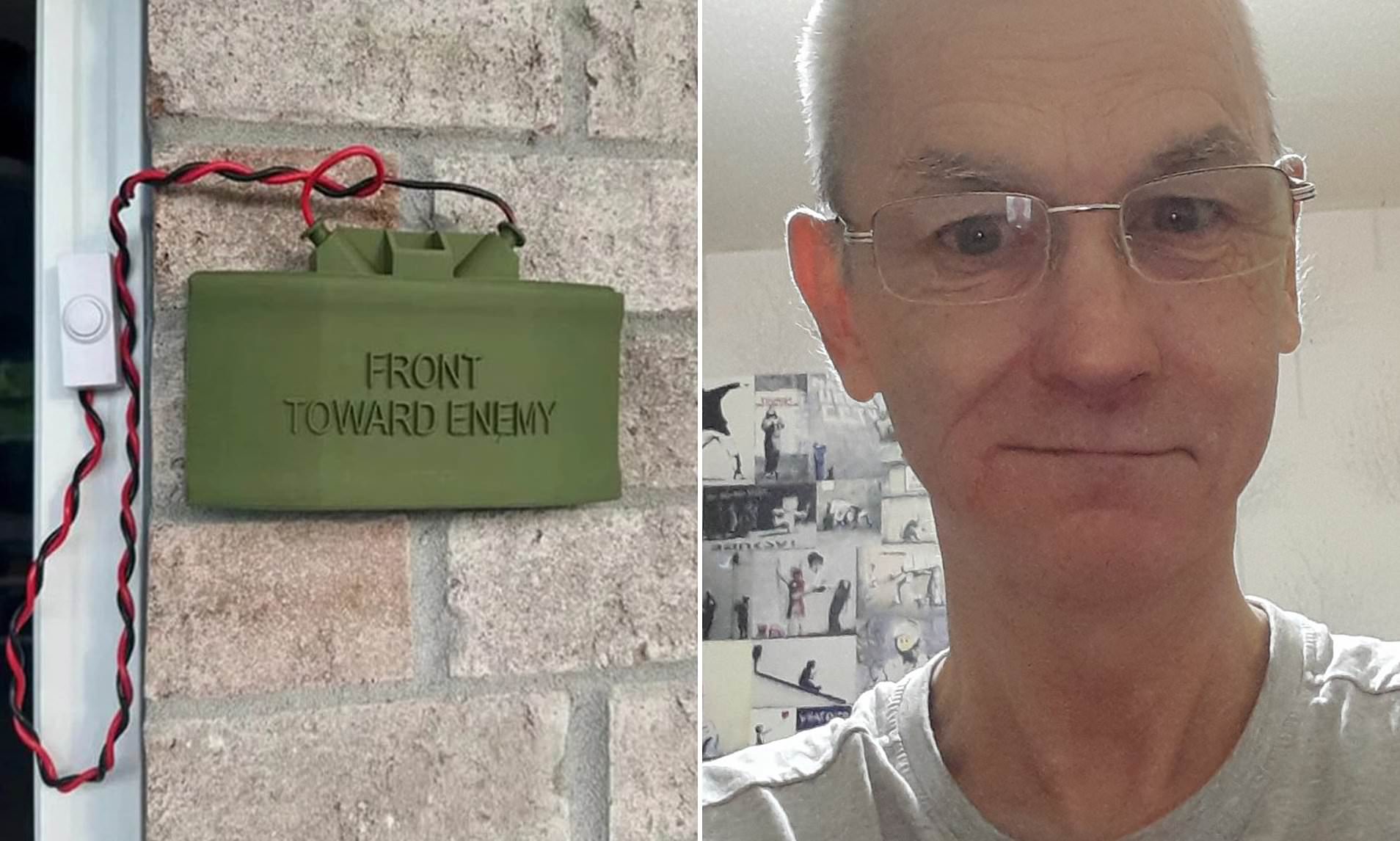 Homeowner who installed novelty 'bomb' doorbell faces jail and fine ...