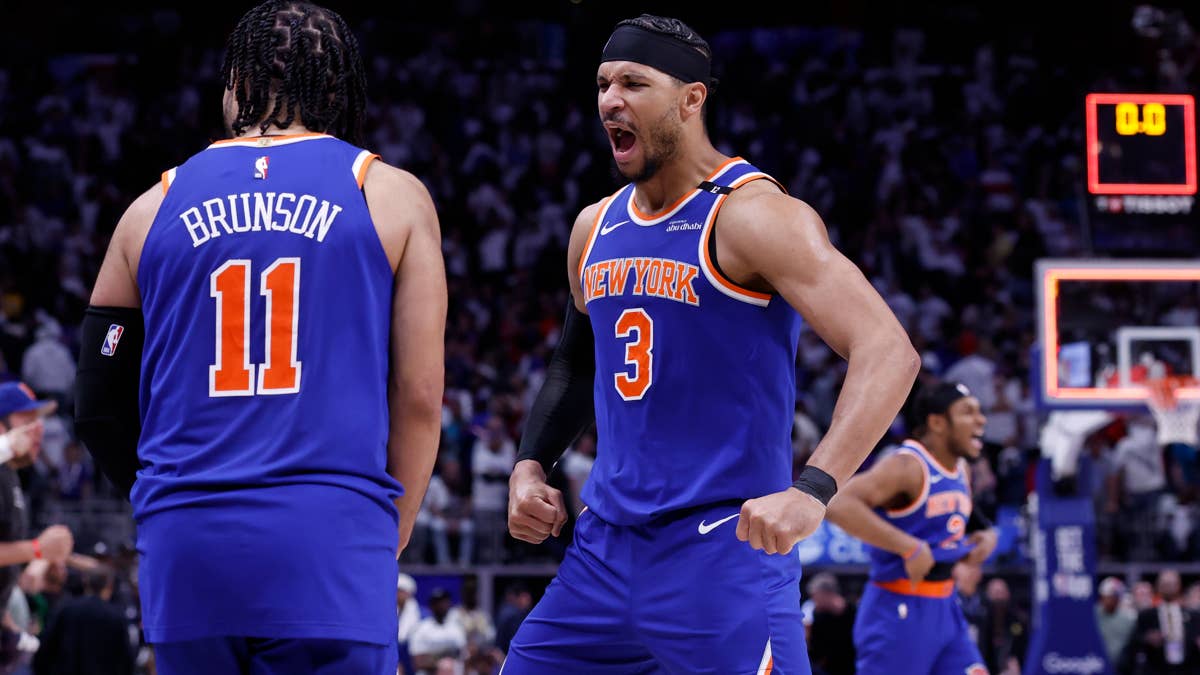 Jalen Brunson jokes about assists to Josh Hart after Knicks' playoff ...