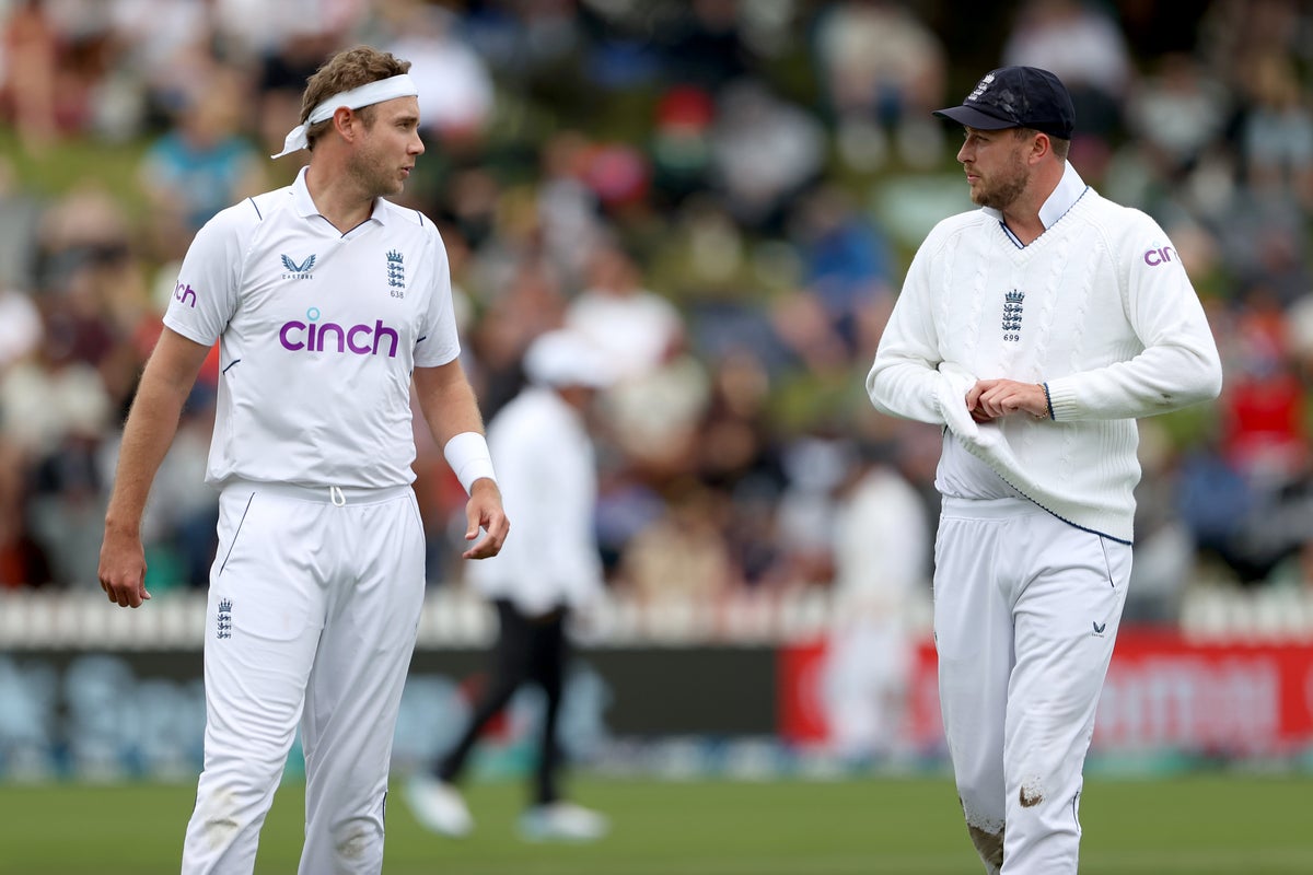 Broad admits surprise over Robinson’s England recall