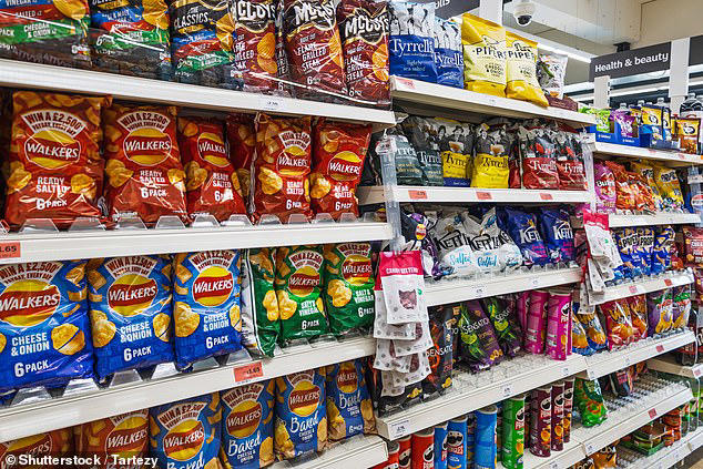 Revealed: The least healthy snacks from Mini Cheddars to Pom-Bears and ...