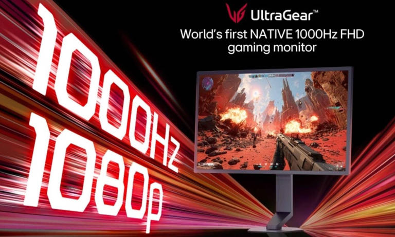 LG just announced a 1000Hz gaming monitor that could give you a real ...