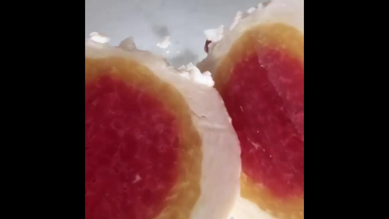 Satisfyingly Shredding Colorful Snowball Soap Creating Rainbow Crumble ...