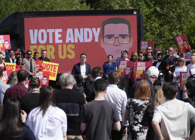 Burnham launches campaign to revive ‘tired’ politics in ‘change’ by ...