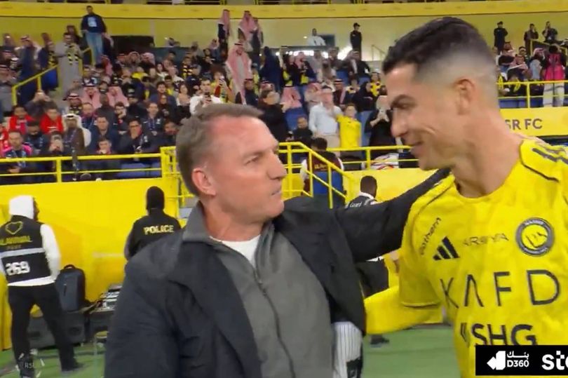Brendan Rodgers opens up about Cristiano Ronaldo's touching gesture to ...