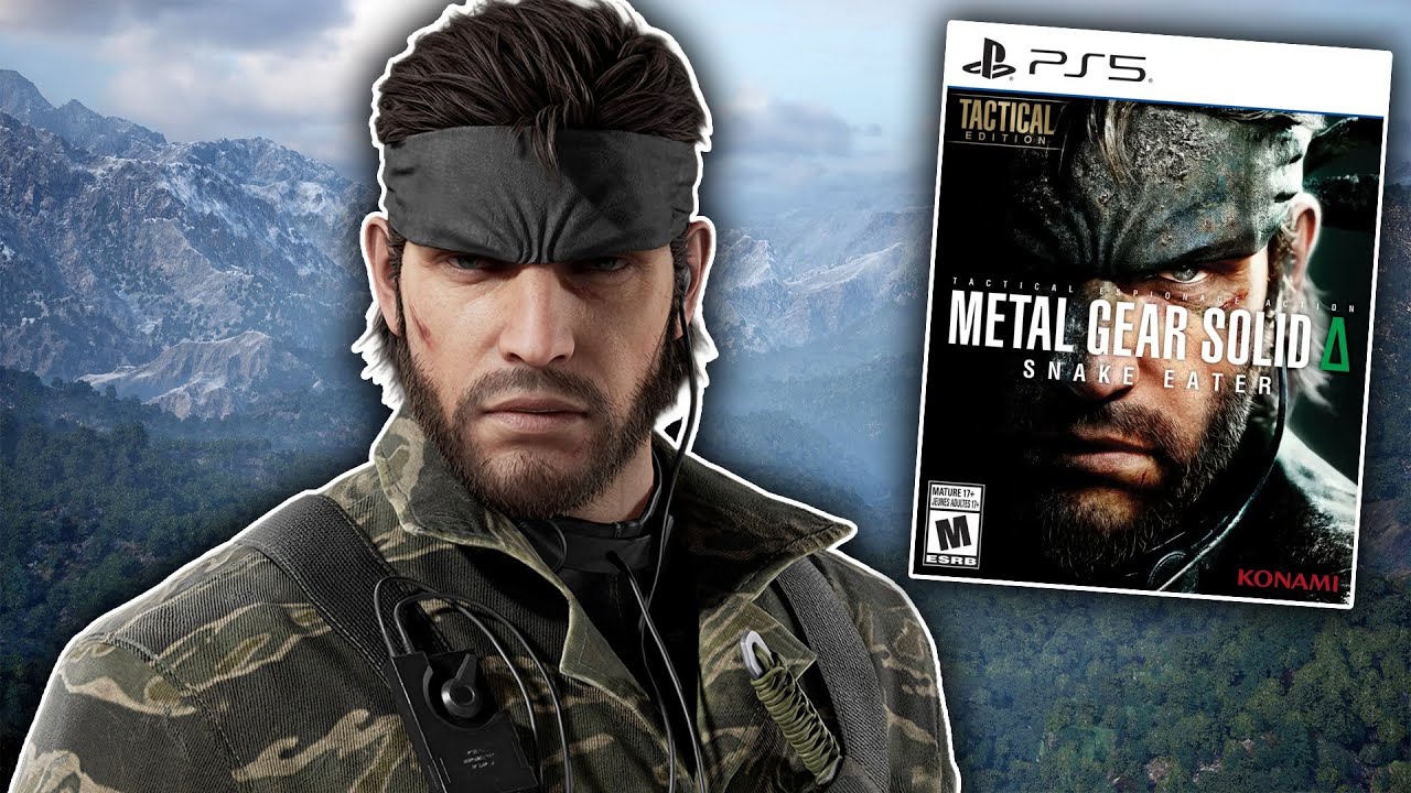 Playing Metal Gear Solid Δ: Snake Eater for the first time