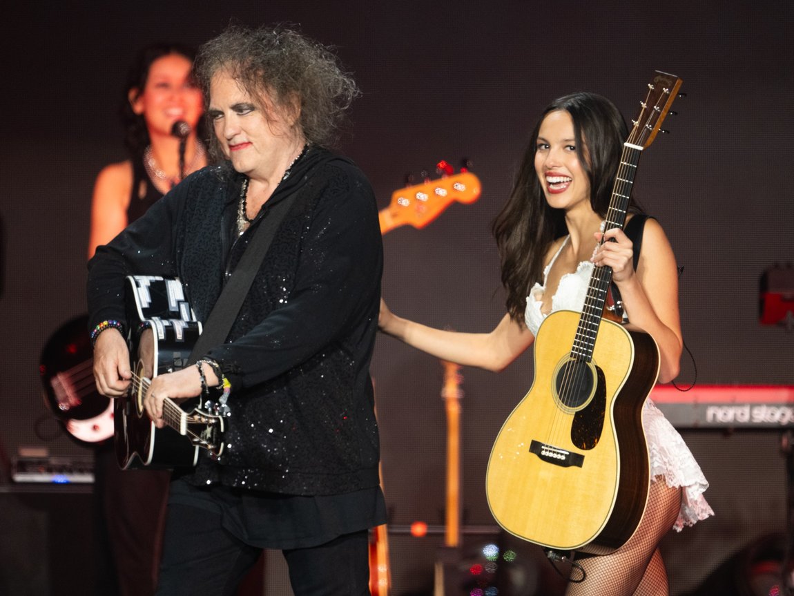 Olivia Rodrigo talks every week with The Cure singer Robert Smith