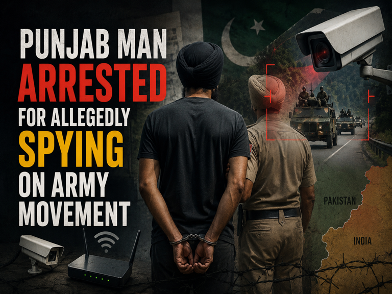 Punjab man Baljit Singh arrested for leaking Indian Army movement to ...