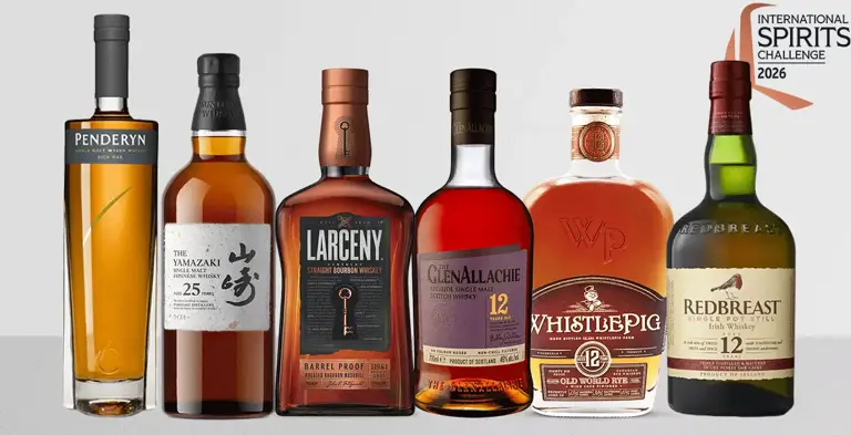 All award-winning whiskies from the International Spirits Challenge 2026