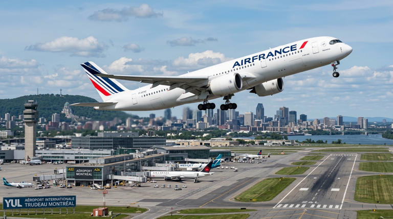 Un vol Paris–Montréal atterrit d’urgence après le refus des États-Unis ...
