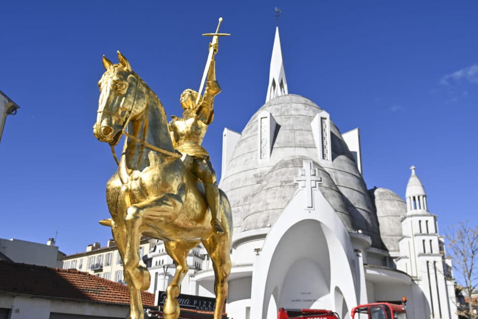À Nice, La France Insoumise appelle à déboulonner la statue de Jeanne d ...