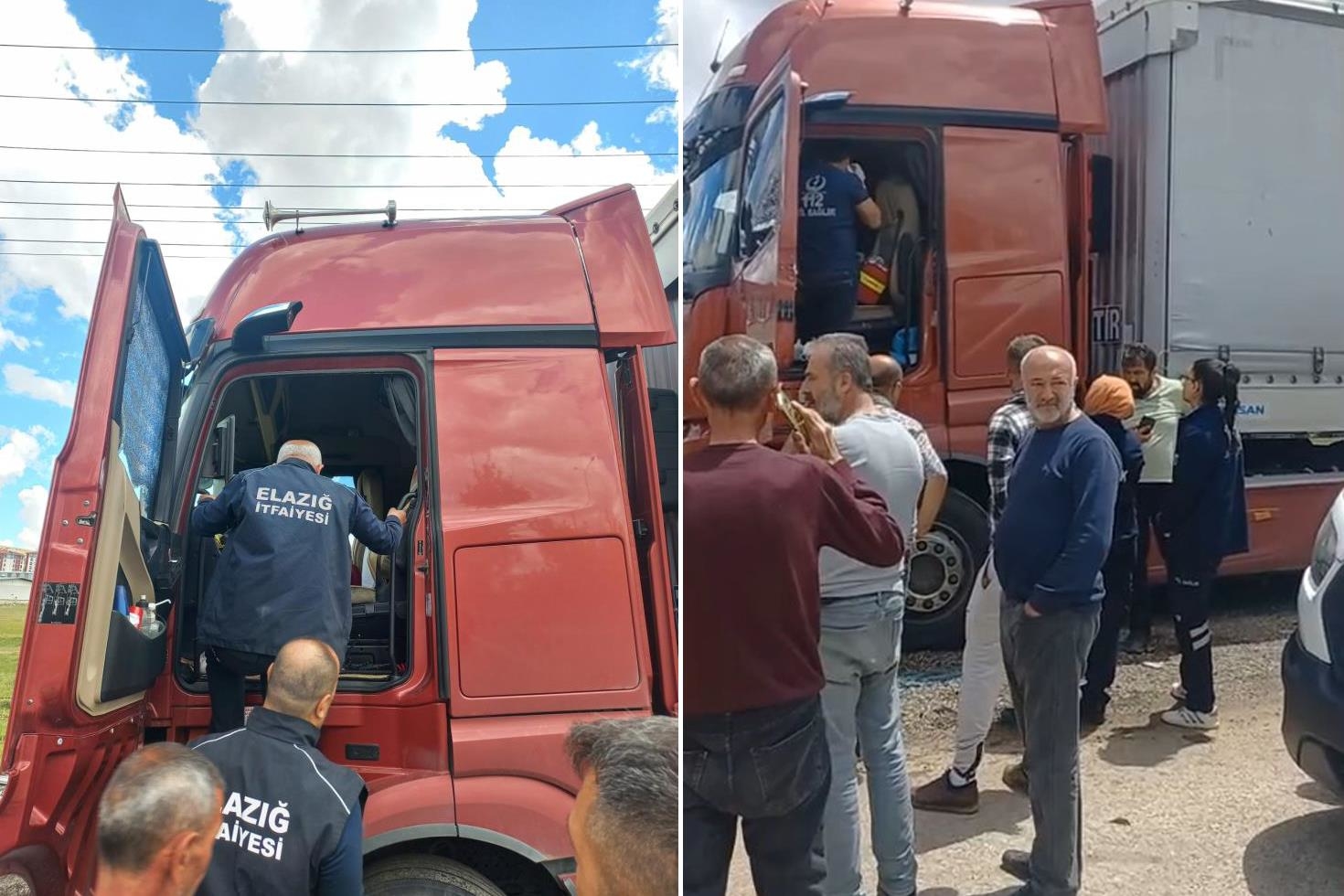 Camı kırarak kapıyı açan ekipler korkunç manzarayla karşılaştı