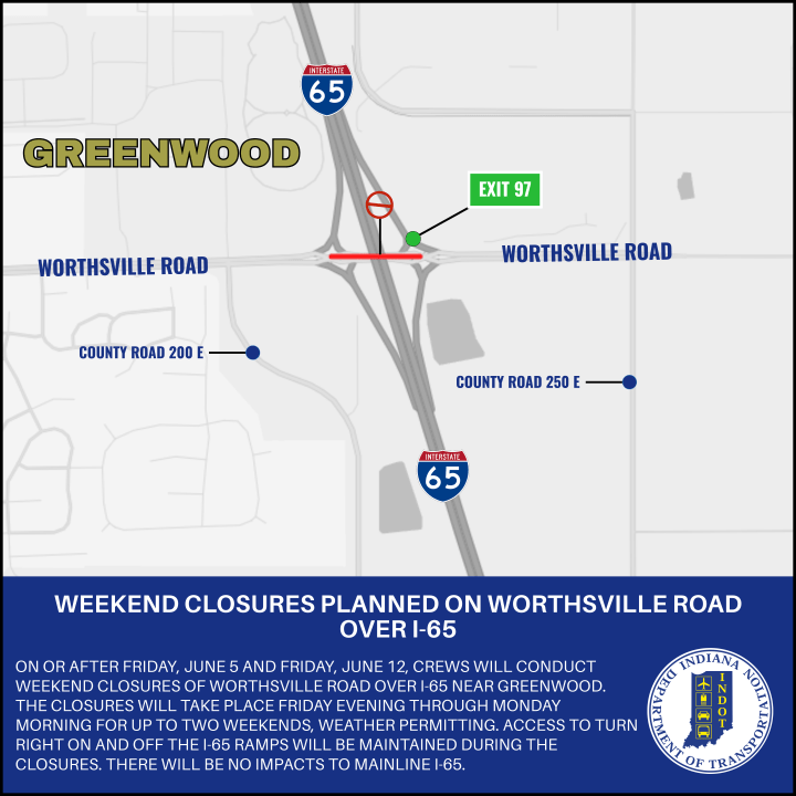 Worthsville Road to close in June for bridge project