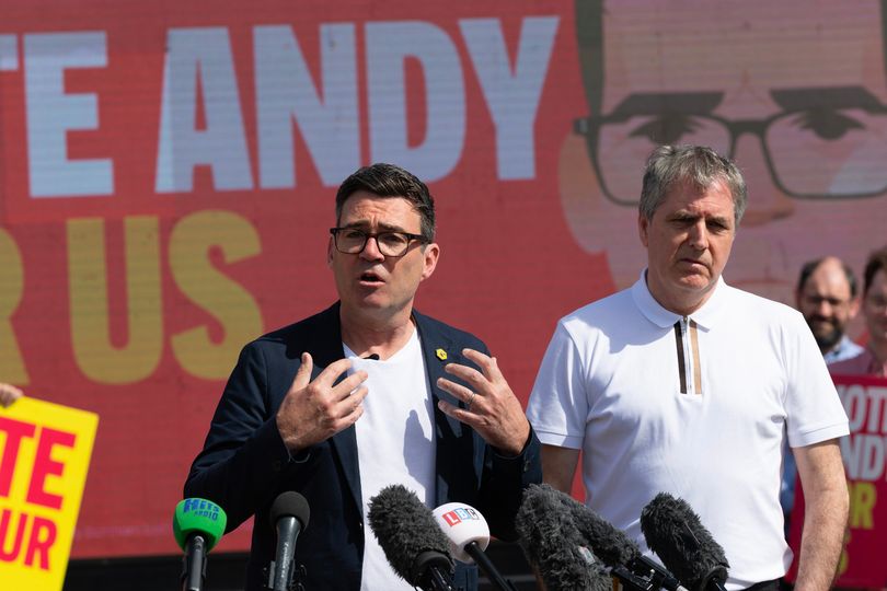 Andy Burnham praises Steve Rotheram and Liverpool as he launches ...