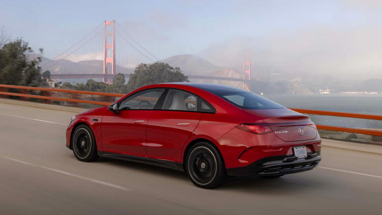 Tested: The 2026 Mercedes-Benz CLA250+ EV is weirdly good at the stuff ...