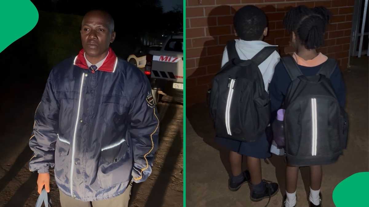 "The guard deserves a raise": Security guard remains with 6-year-olds ...