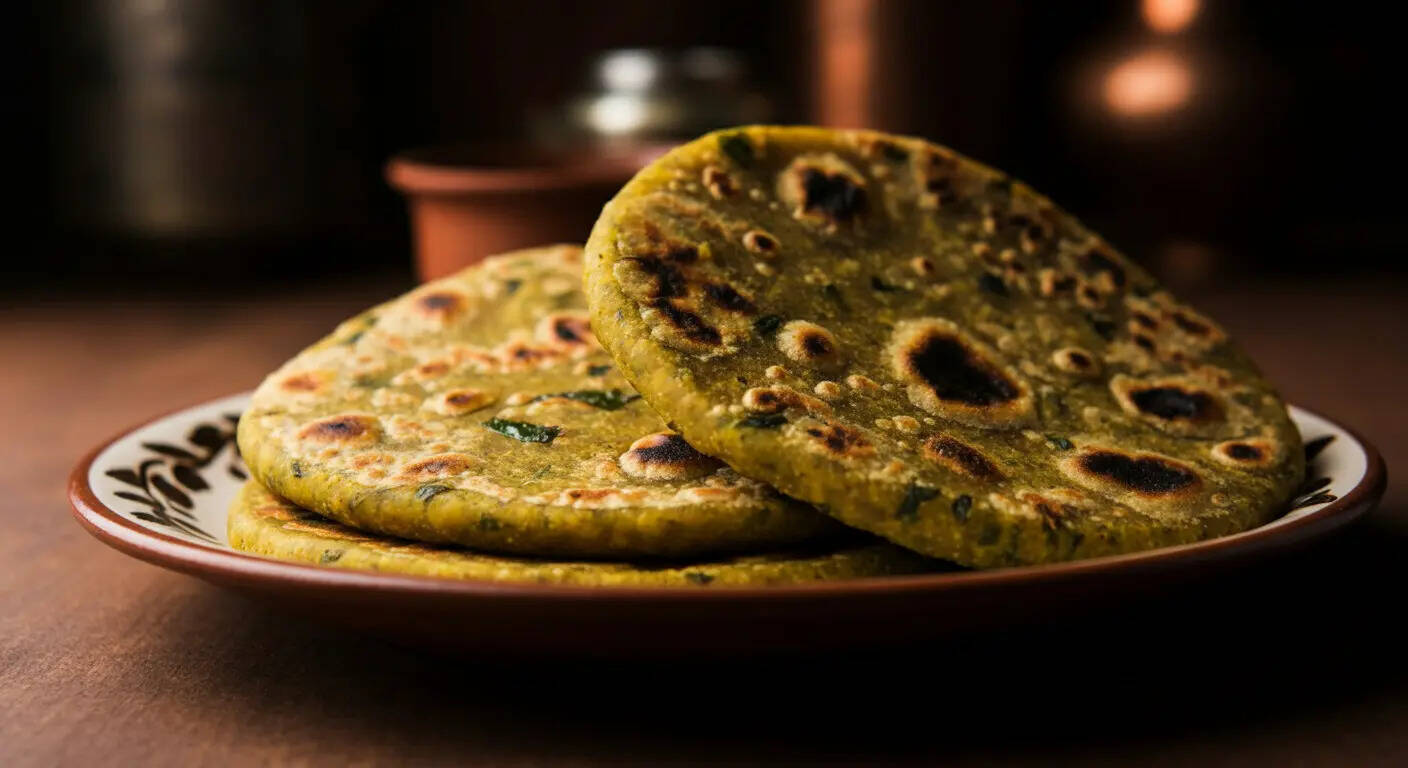 Masala methi thepla in 15 minutes for a quick and flavourful homemade meal