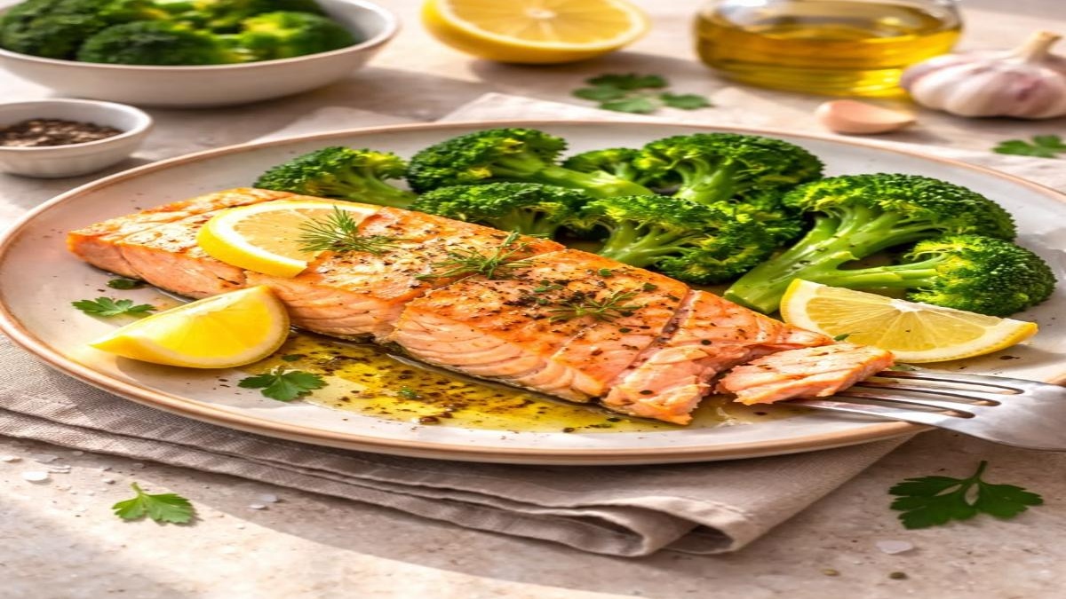 The easy baked salmon dinner nutrition experts love for heart-healthy ...