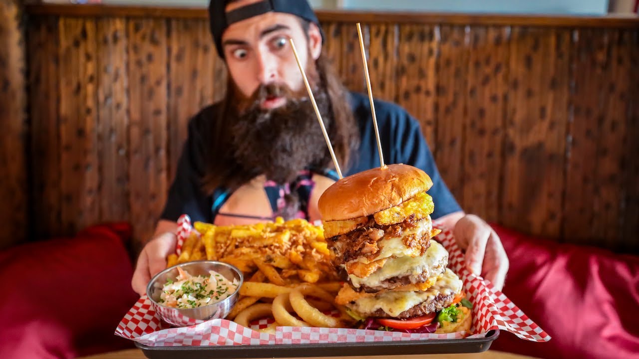 New Inn’s burger, wings & things challenge | BeardMeatsFood