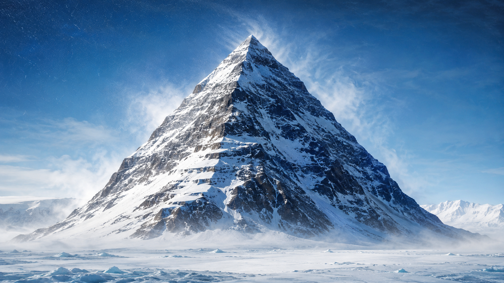 Antarctica’s 'pyramid' is most likely a mountain shaped by erosion